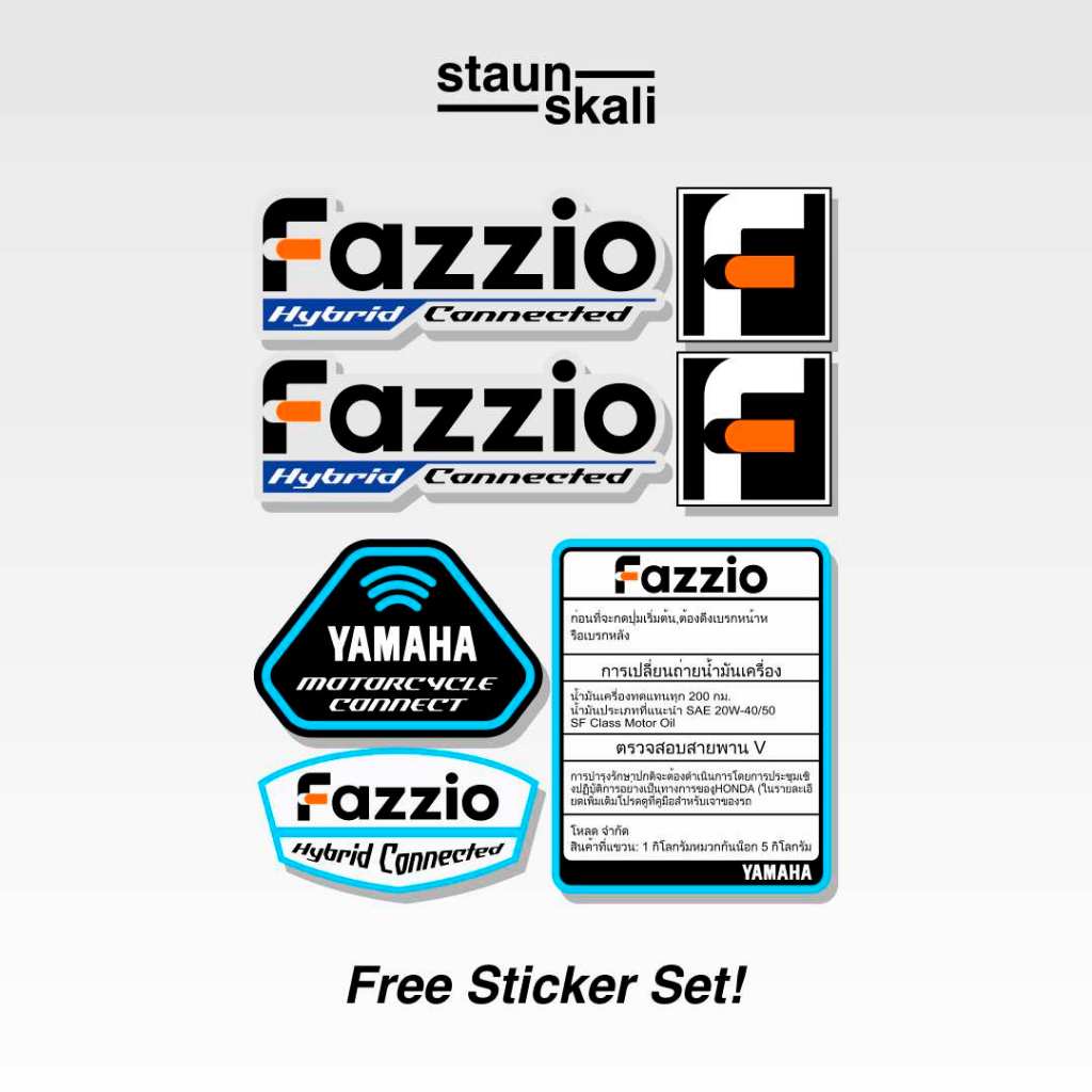 Jual Striping Fazzio Variasi (11) Full Body Custom Original 2022 2023 ...