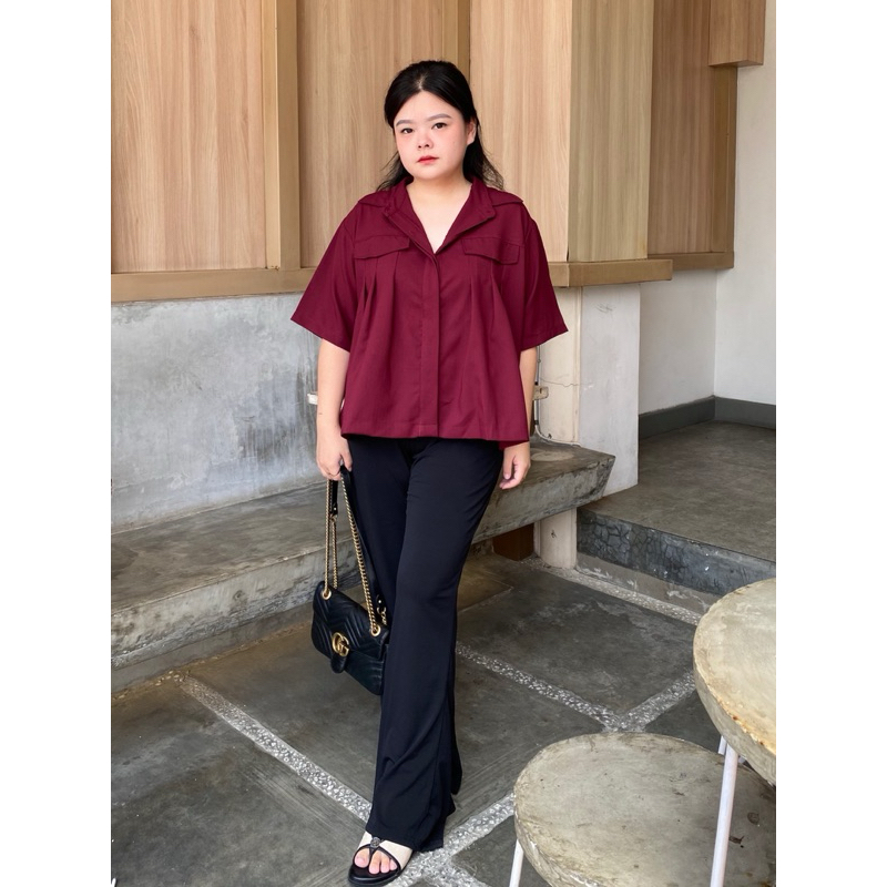 Jual Louwthelabel | Si Top | atasan bigsize | Shopee Indonesia