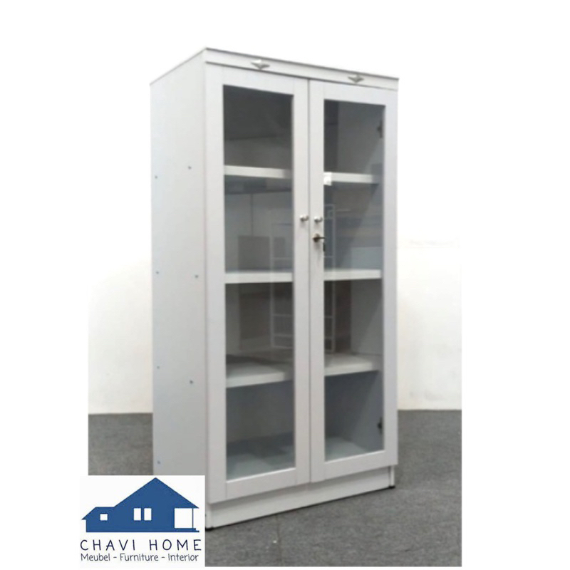 Jual lemari hias lemari kaca lemari pajangan rak hias serbaguna rak tas ...