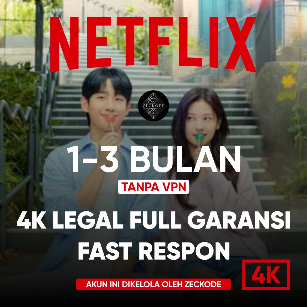 Jual NETFLIX PREMIUM 4K PRIVATE AMANAH LEGAL GARANSI FULL 100% | Shopee Indonesia