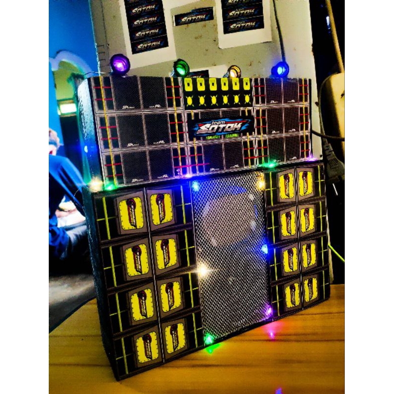 Jual miniatur sound sistem satu set siap bunyi terkeren!! | Shopee ...