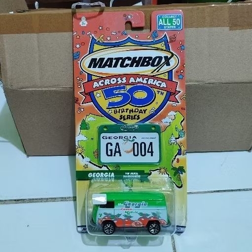 Jual Matchbox Across America Volkswagen VW Panel Transporter Georgia ...