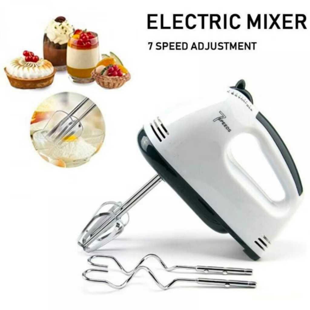 Jual Hand Mixer 7 Speed Super Hand Mixer Pengaduk 7 Kecepatan Kontrol