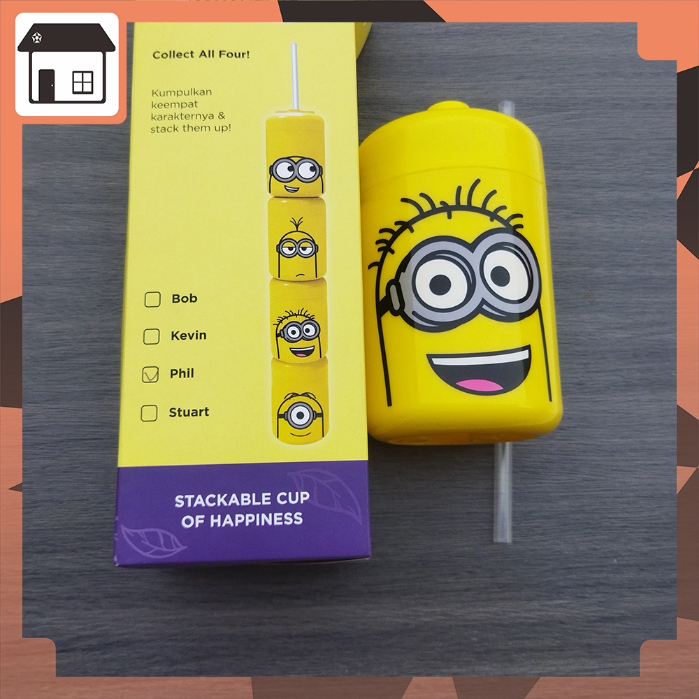Jual Gelas Cup Tumbler Chatime X Minions Phill | Shopee Indonesia