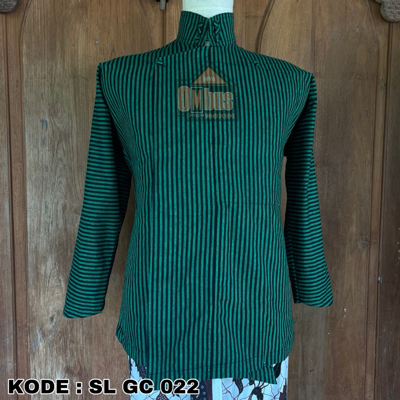 Jual Surjan Lurik Tenun Grade C Kode SL Gc 022| Baju Jawa | baju ...