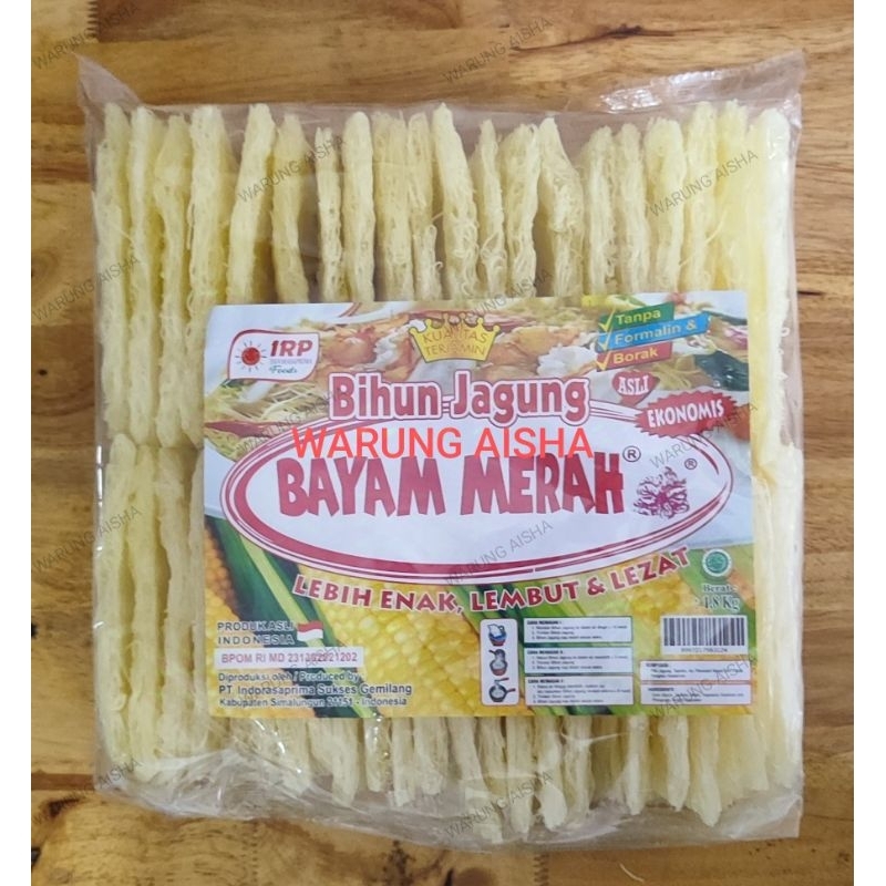 Jual Mie Mihun Bihun Jagung Bayam Merah 1.8 kg | Shopee Indonesia