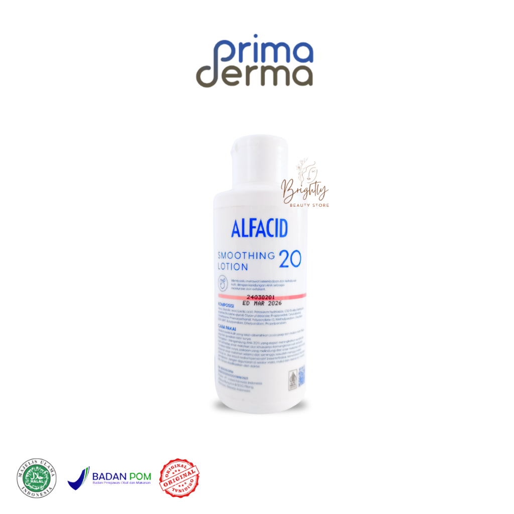 Jual Primaderma Alfacid Smoothing 20 Lotion (100ml) | Shopee Indonesia