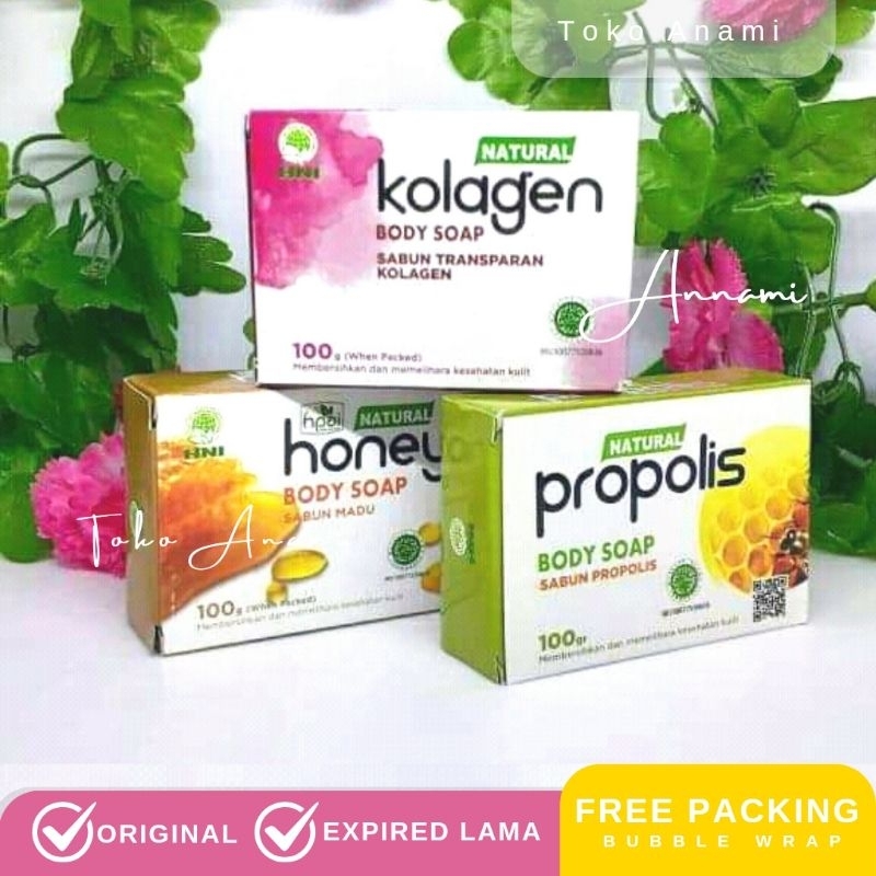 Jual Sabun Kolagen Propolis Madu HNI HPAI Original | Shopee Indonesia