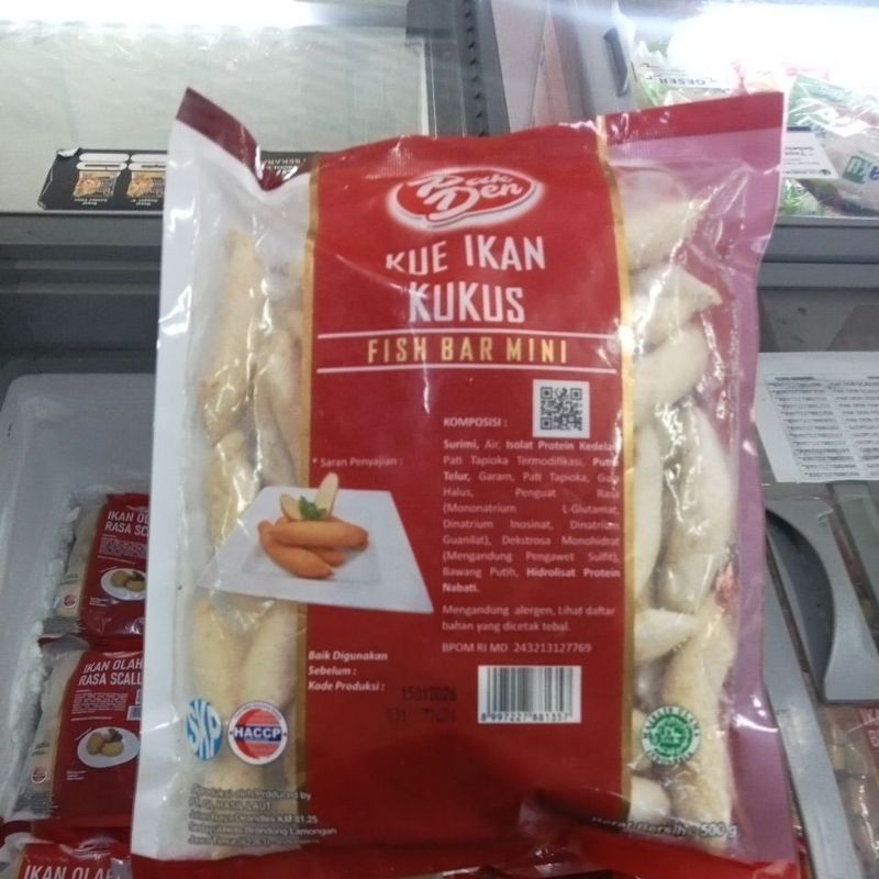 Jual Pak den fish bar mini 500gr | Shopee Indonesia