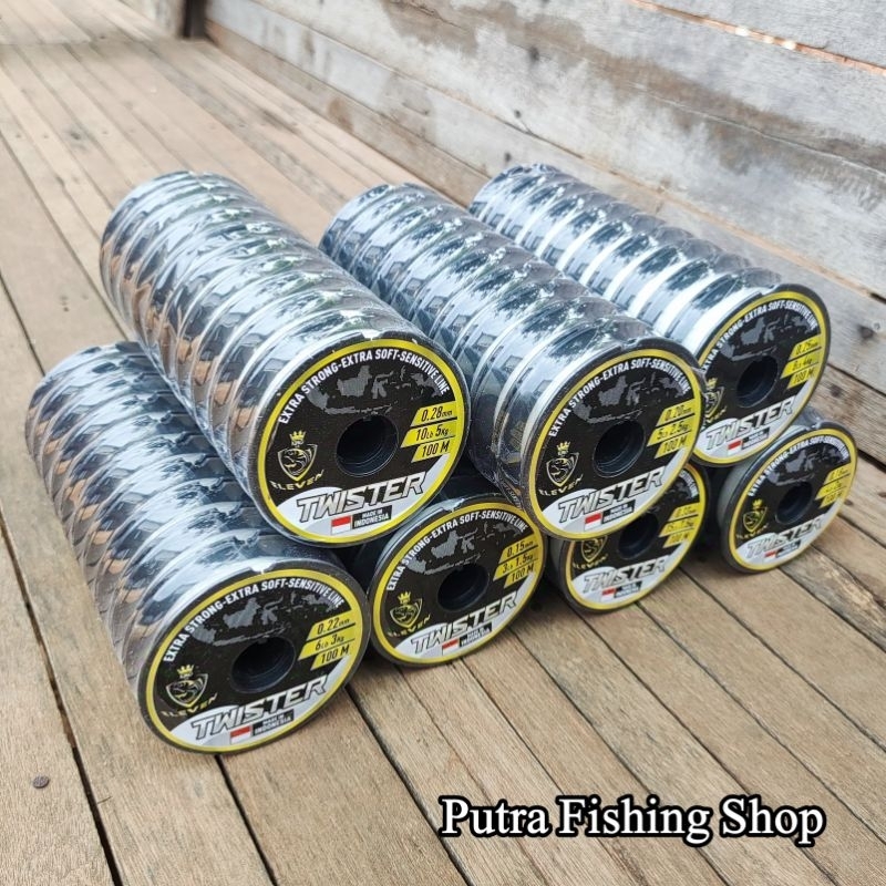 Jual SENAR PANCING 100M MADE IN INDONESIA KING ELEVEN TWISTER EXTA ...