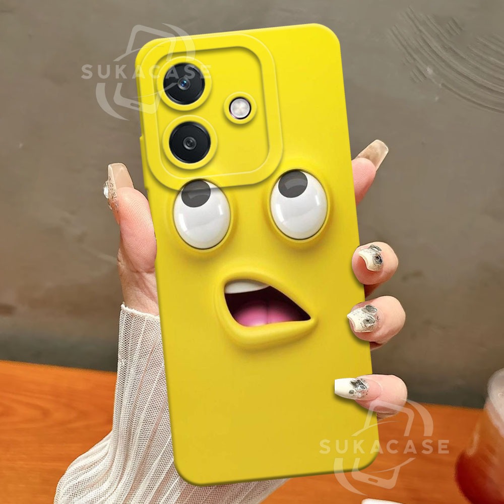 Jual Casing hp Untuk Oppo A3/A3X/A3 PRO Fashion case Kartun face (SK01 ...