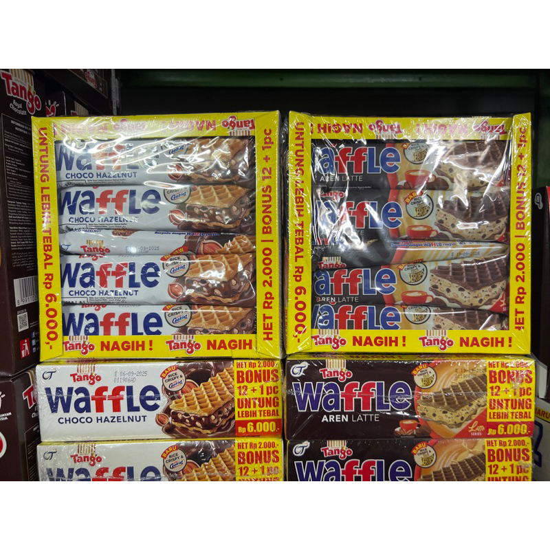 Jual Tango Waffle Choco Hazelnut 12x25gr | Shopee Indonesia