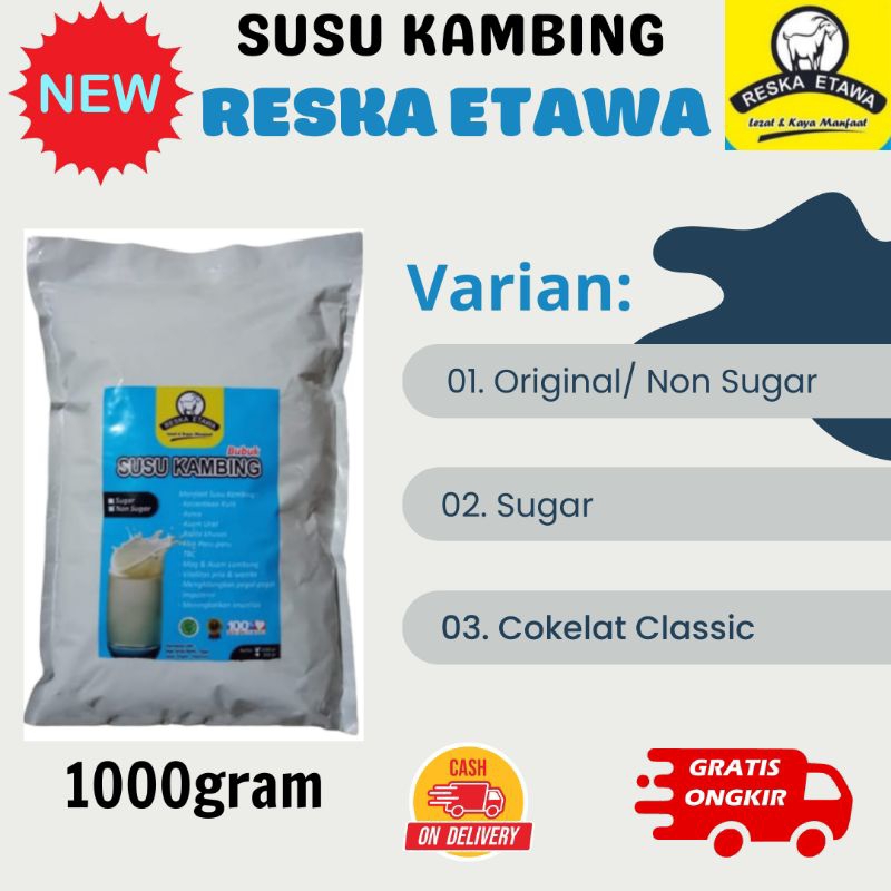 Jual Reska Etawa Premium Grade 1 kemasan 1kg | Shopee Indonesia