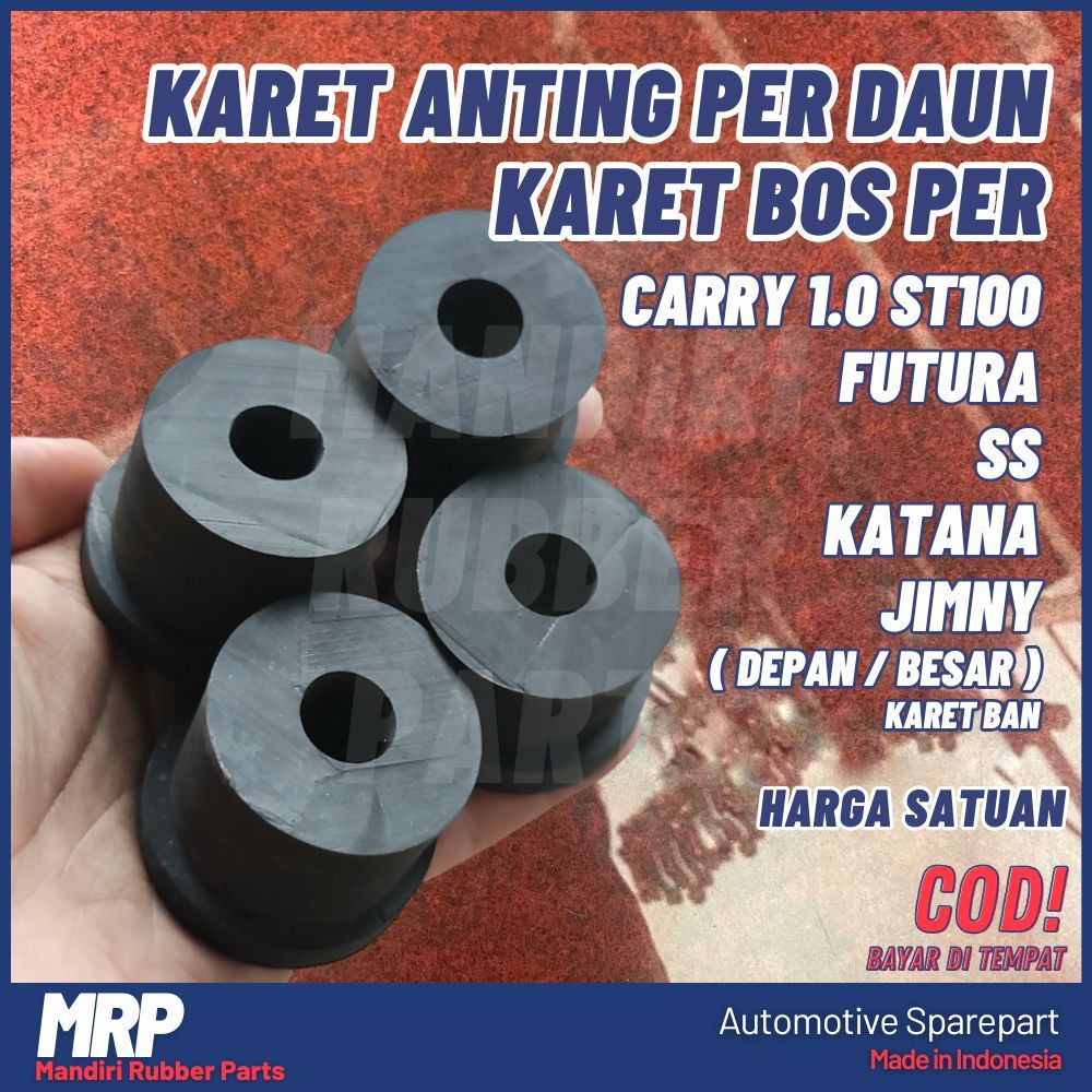 Jual Karet Per Daun Carry Futura SS Jimny Katana Depan Besar / Karet ...