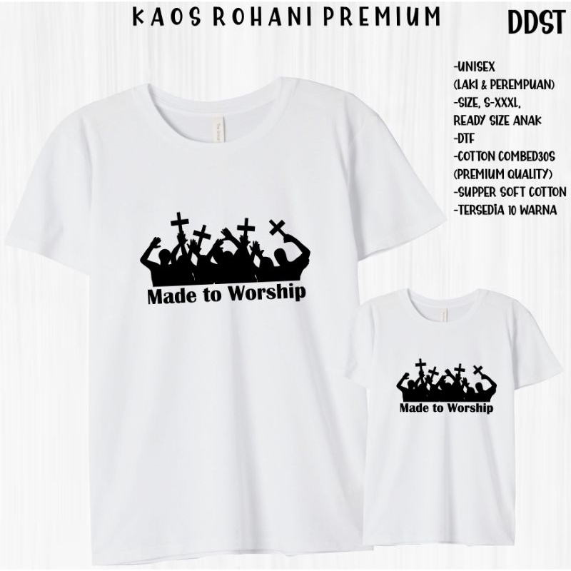 Jual KAOS ROHANI / BAJU ROHANI / KAOS ROHANI PRIA / KAOS ROHANI WANITA ...