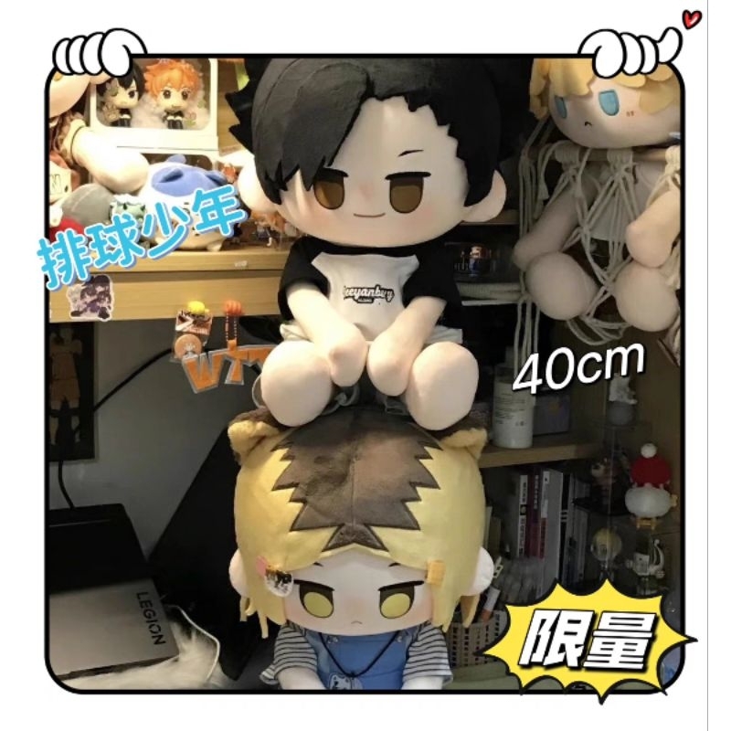 Jual Kuroken | Kuro Tetsuro | Kozume Kenma | Haikyuu doll 40cm | Shopee ...