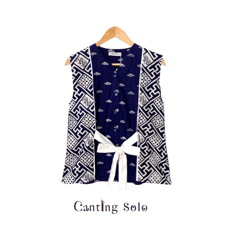Jual Batik Damira Vest Batik Kerja, Batik Formal Daily Wanita Hijab non ...