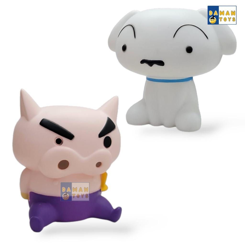 Jual Figure Celengan Crayon Shinchan Buribruizaemon Shiro Pigy Bank ...