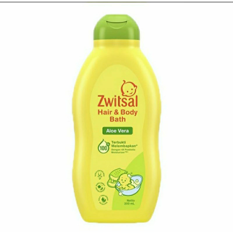 Jual Zwitsal Sabun Mandi & Sampo Bayi Aloe Bera Botol 200 ml | Shopee ...