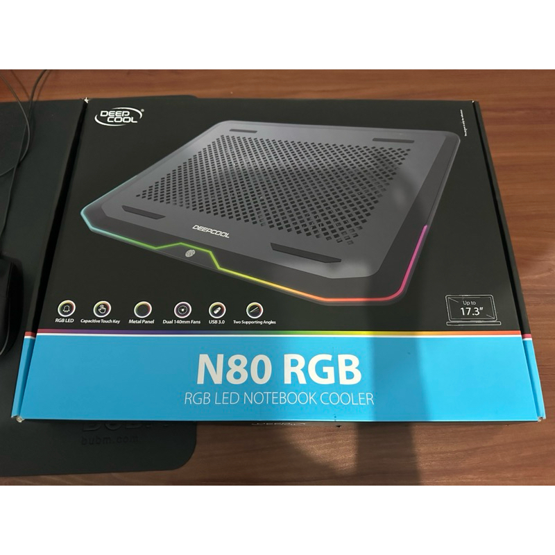 Jual DEEPCOOL N80 RGB - Cooling Pad Laptop | Shopee Indonesia