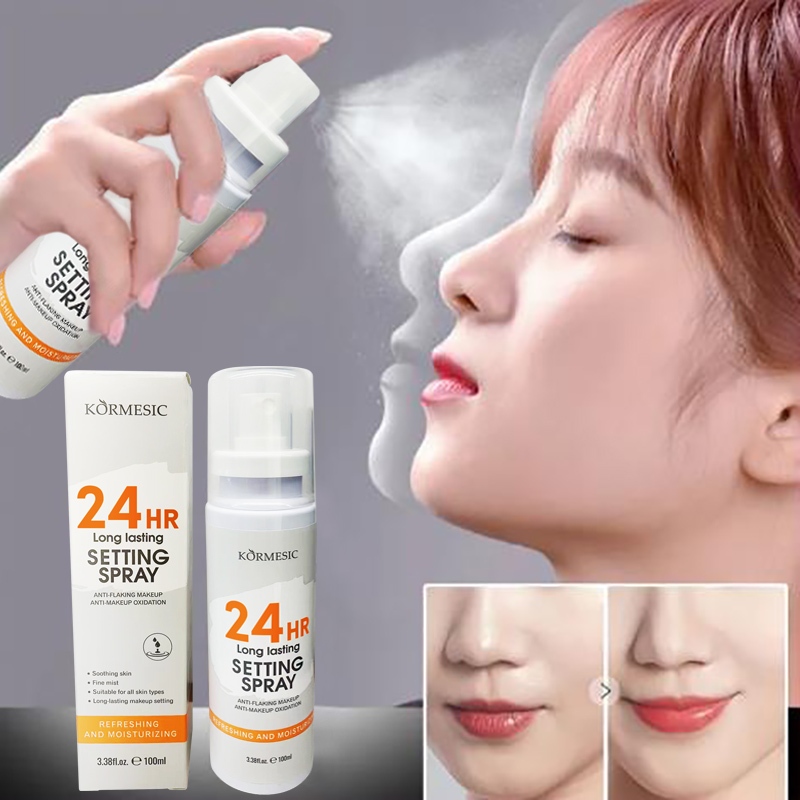 Jual Setting Spray 100ml Makeup Stay Lock 24 hours Mist Long-lasting ...