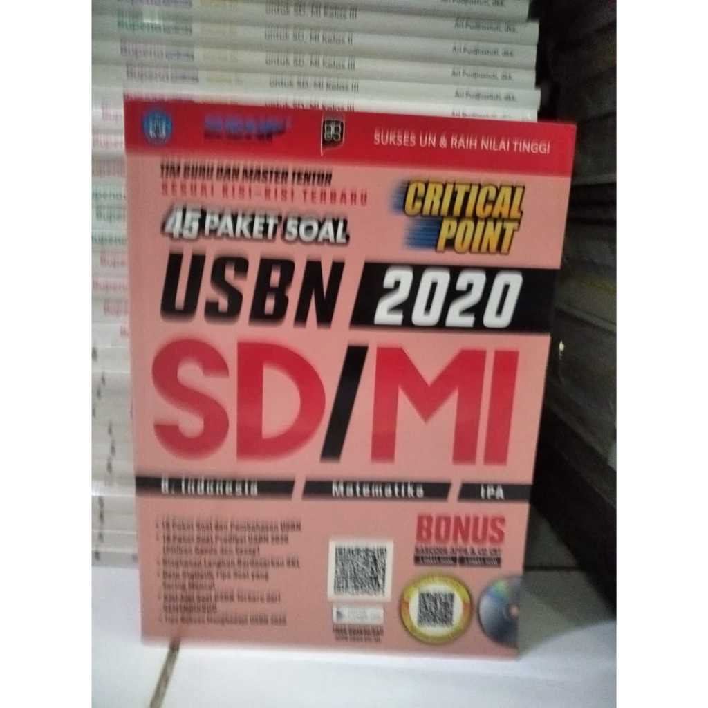 Jual BEST SELLER ORIGINAL 45 PAKET USBN 2020 SD - TIM GURU DAN MASTER ...