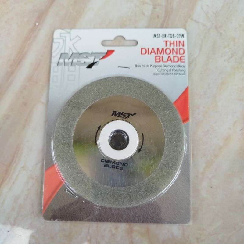 Jual diamond cutting disc mata gerinda potong kaca, keramik, batu, pvc asli original | Shopee ...
