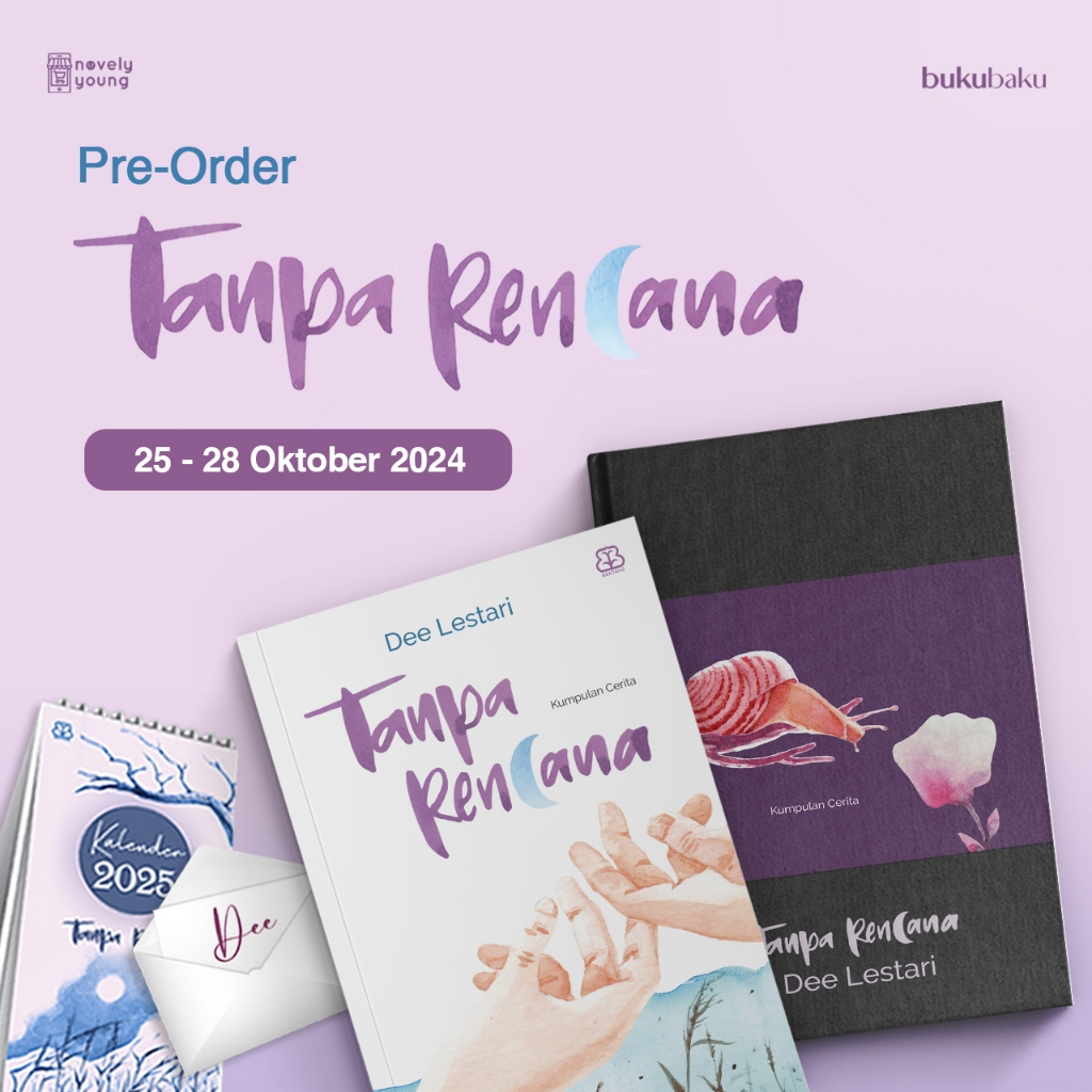 Jual Novel Tanpa Rencana - Dee Lestari - Bentang Pustaka - Gratis Biaya ...