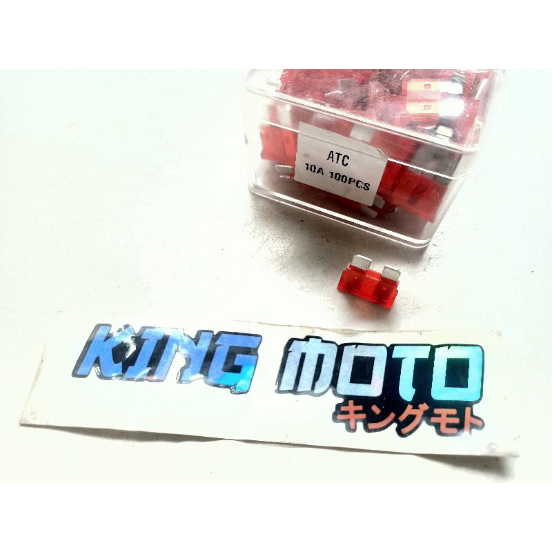 Jual SEKRING SIKRING TANCAP MINI GEPENG MOTOR MOBIL WARNA MERAH (100 ...