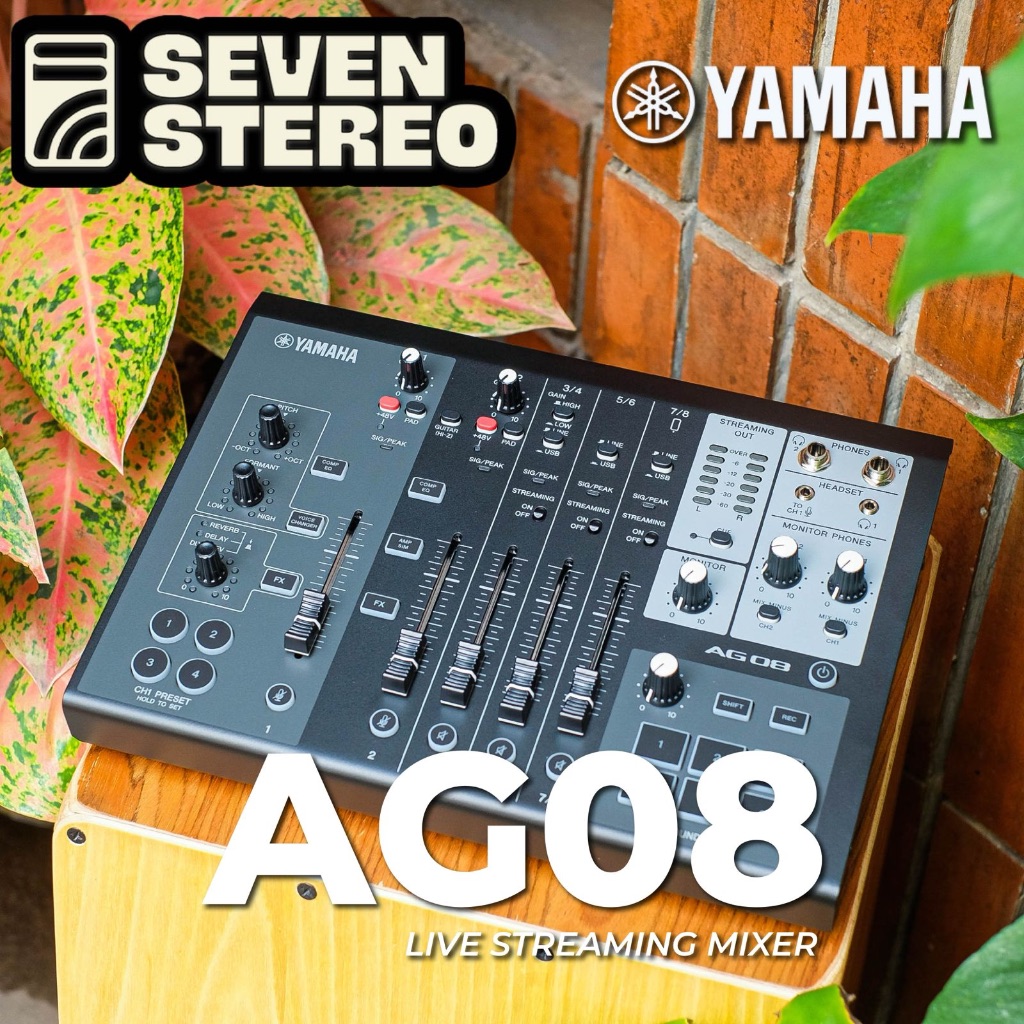 Jual Yamaha AG08 Live Streaming Mixer | Shopee Indonesia