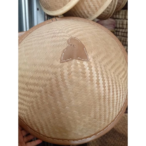 Jual ( 1 pcs ) Caping Anyaman Bambu Ujung Lancip Bintang Caping Topi ...