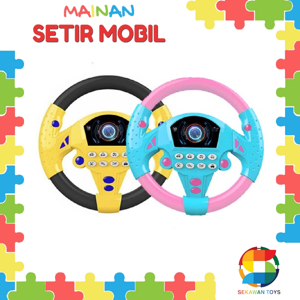 Jual Mainan Anak Edukasi Setir Mobil/ Mainan Setir-setiran / Steering ...