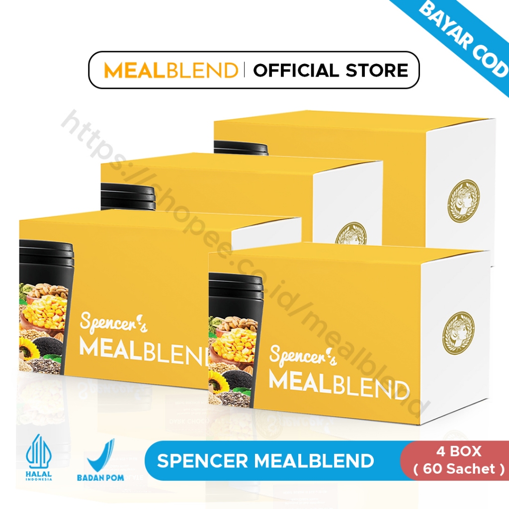 Jual Spencer Meal Blend PROMO 4 BOX Spencer's Mealblend Multigrain Meal ...
