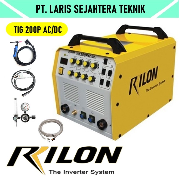 Jual Mesin las argon alumunium Rilon TIG 200P ac/dc Trafo las stainles ...