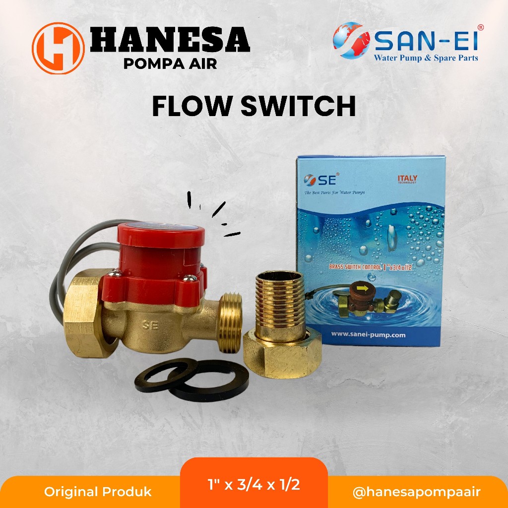 Jual SAN EI Flow Switch Otomatis Pompa Booster / Pendorong | Shopee Indonesia
