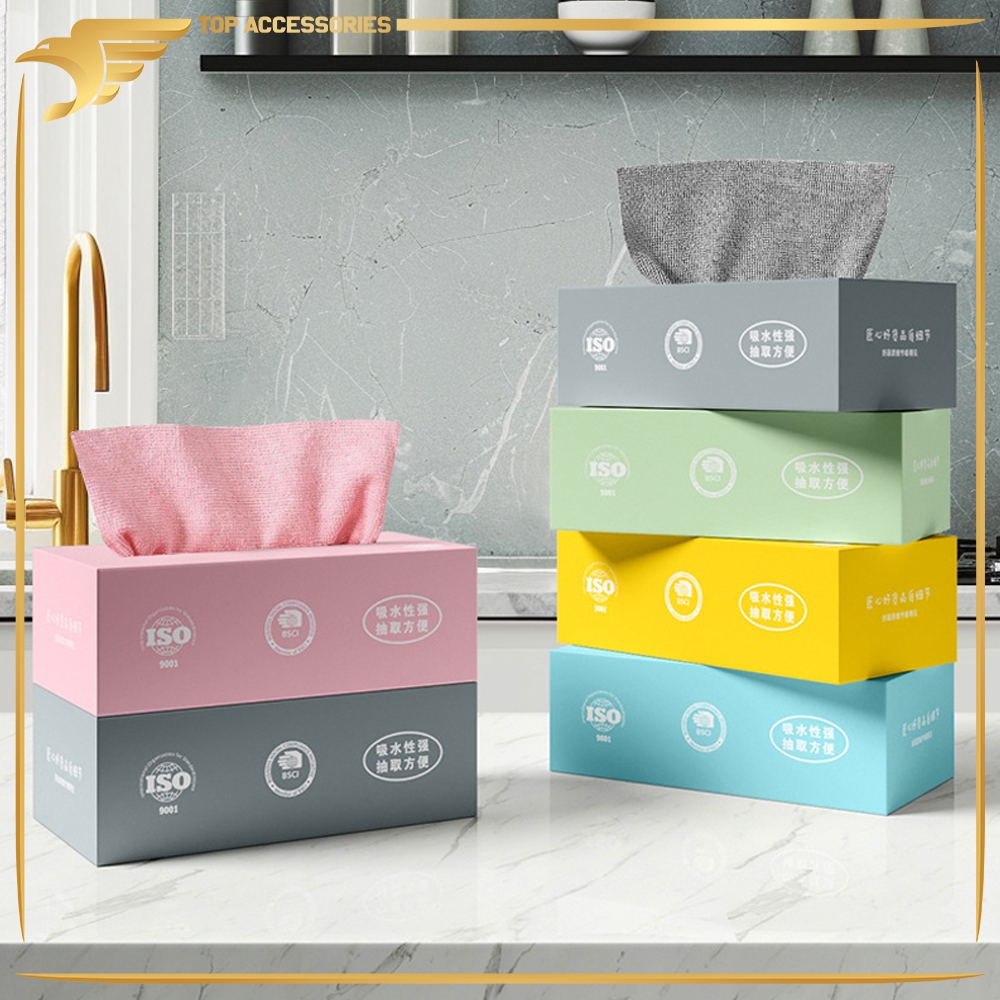 Jual Tisu Kain Lap 1 Kotak Isi 20 Lembar Tisu Kain Serbaguna TOP1015 ...