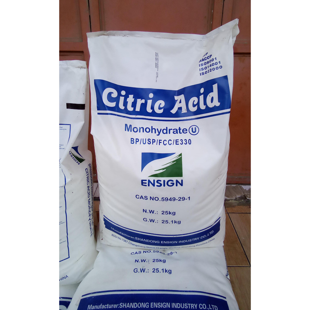 Jual Citrun Monohydrate ex. RRC food grade 25kg | Shopee Indonesia