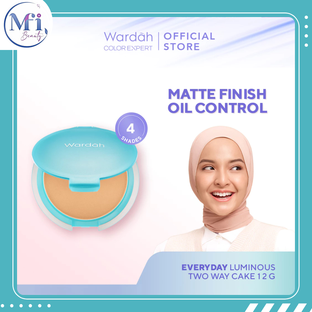 Jual MFI - Wardah Everyday Luminous Two Way Cake | Netto 12 g | Shopee Indonesia