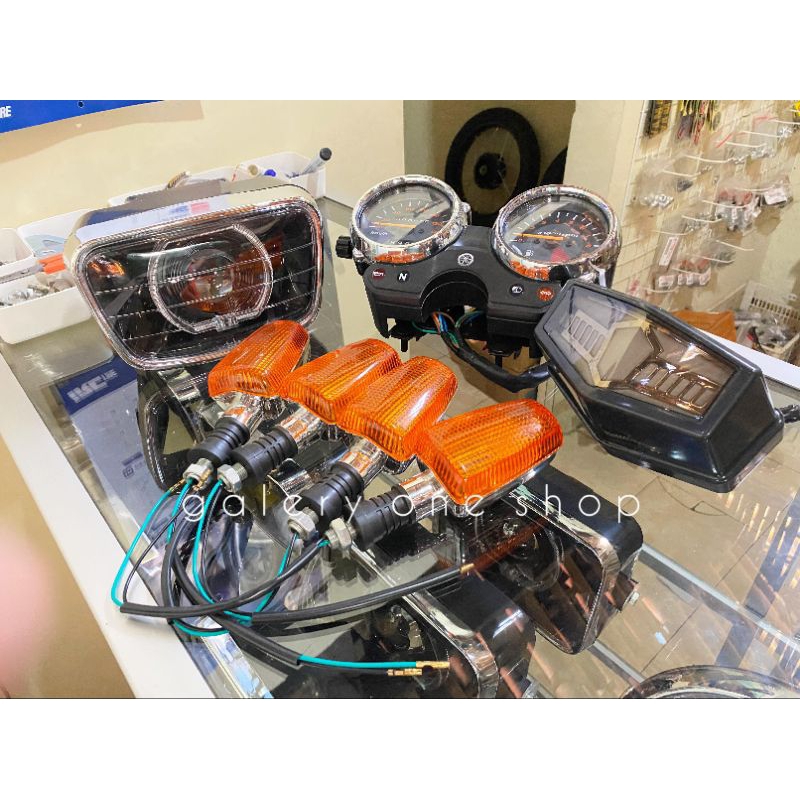 Jual Paket lampu biled rx king rxk new set speedometer sein dan ...