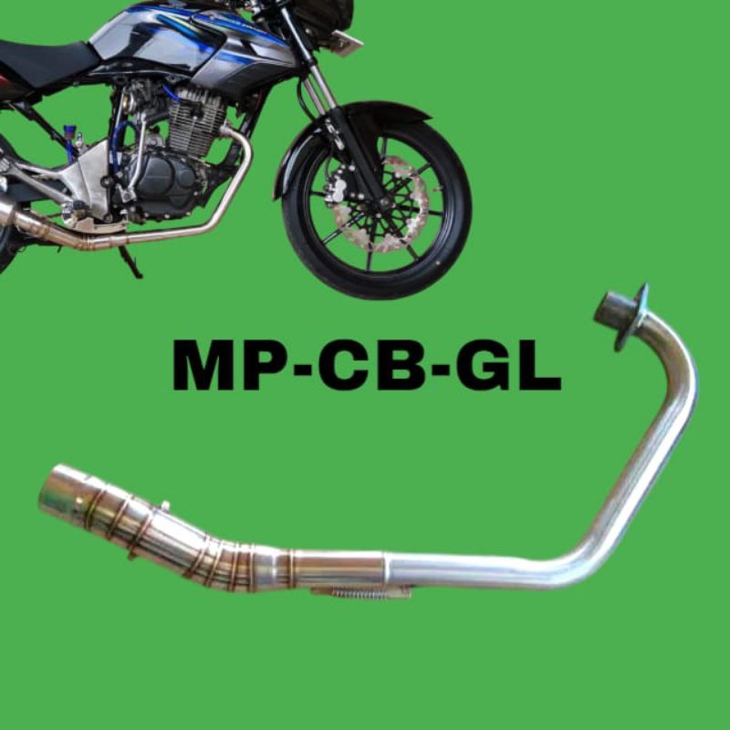 Jual pipa leher knalpot racing mp cb gl inlet 50mm | Shopee Indonesia