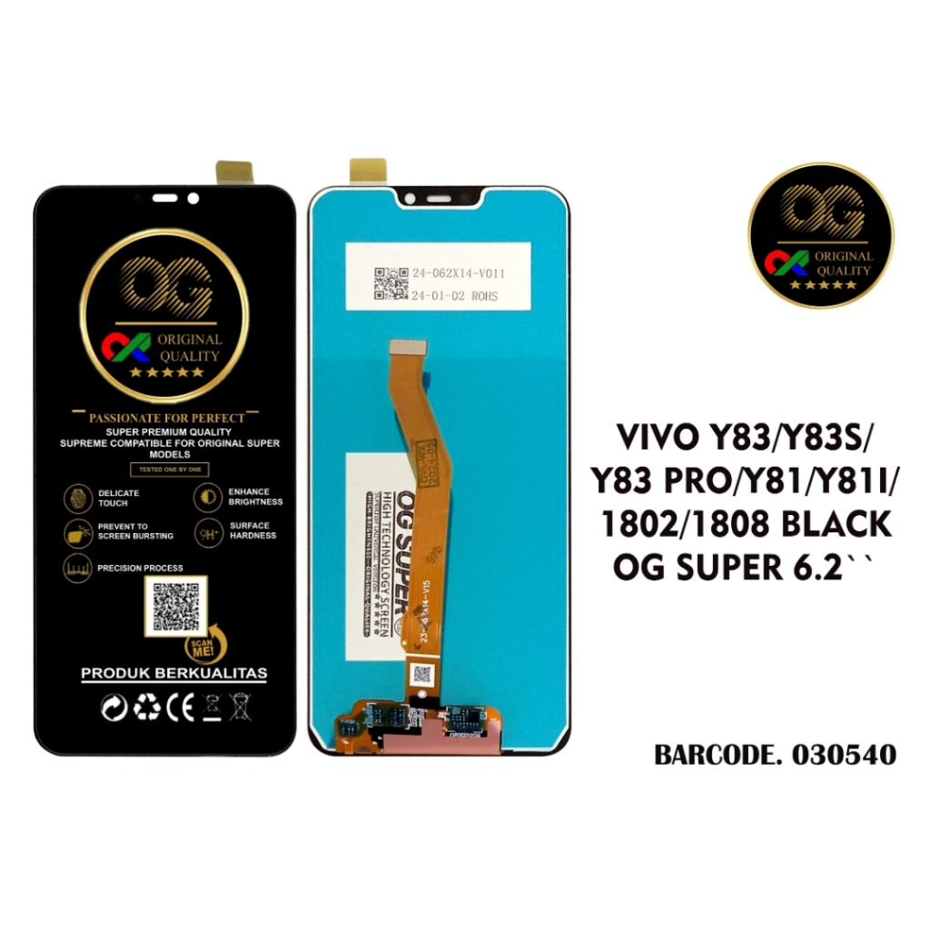 Jual ( OG SUPER ) LCD VIVO Y81 / Y83 FULLSET | Shopee Indonesia