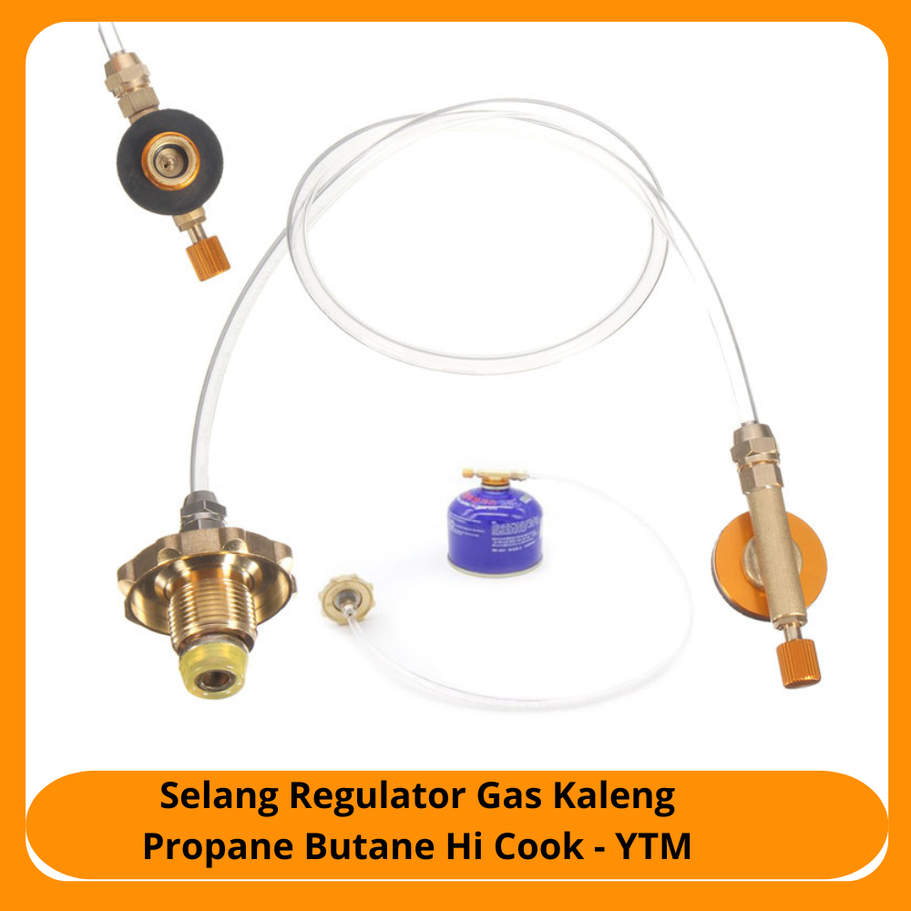 Jual Selang Regulator Gas Kaleng Propane Butane Hi Cook | Shopee Indonesia