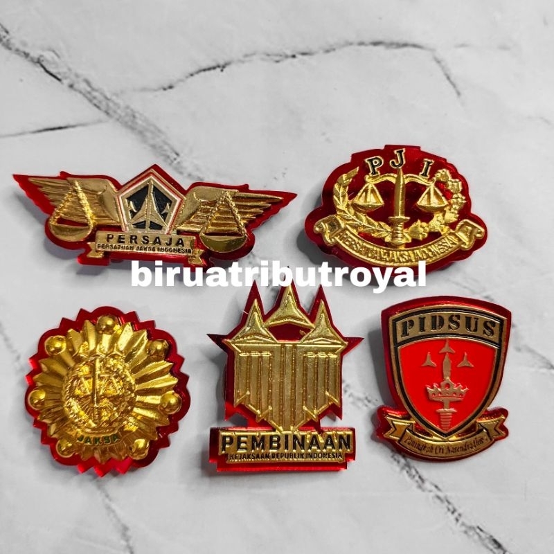 Jual PIN PEMBINAAN KEJAKSAAN RI / WING PERSAJA RI JAKSA / PIN PIDSUS ...