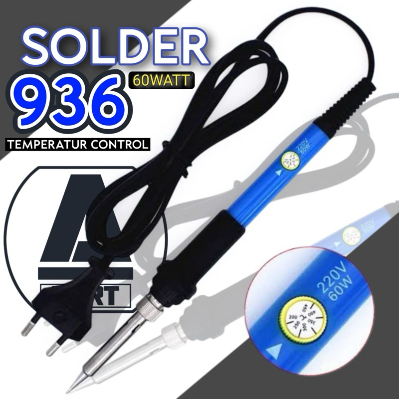 Jual SOLDER TOOL 936 / SOLDER 60 WATT TEMPERATURE CONTROL SET ...