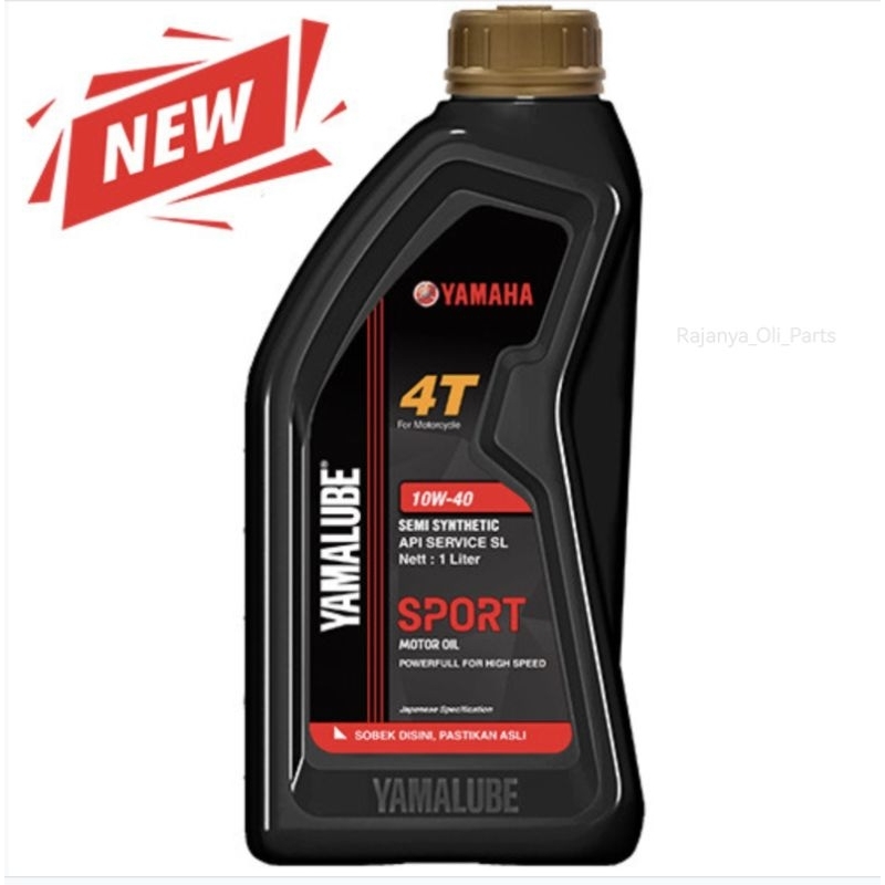 Jual Oli Yamaha Yamalube Sport 1 Liter SAE 10W-40 API JASO MA | Shopee ...