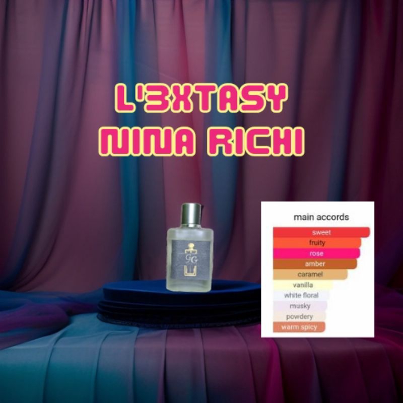Jual Parfum L'EXTASY (NINA RICHI) EXTRAIT de Parfum | Shopee Indonesia