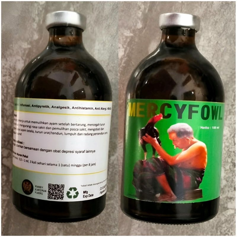 Jual MERCI FOWL FLOXY FOWL SINMOXIL BOTOL 100ML OBAT AYAM TERBAIK UNTUK ...