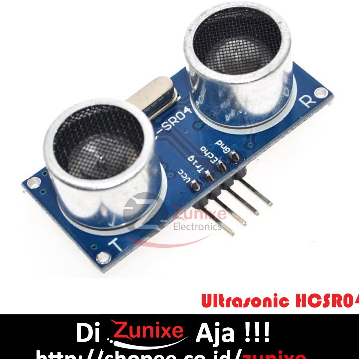 Jual Sensor Ultrasonik HCSR4 untuk mengukur jarak | Shopee Indonesia