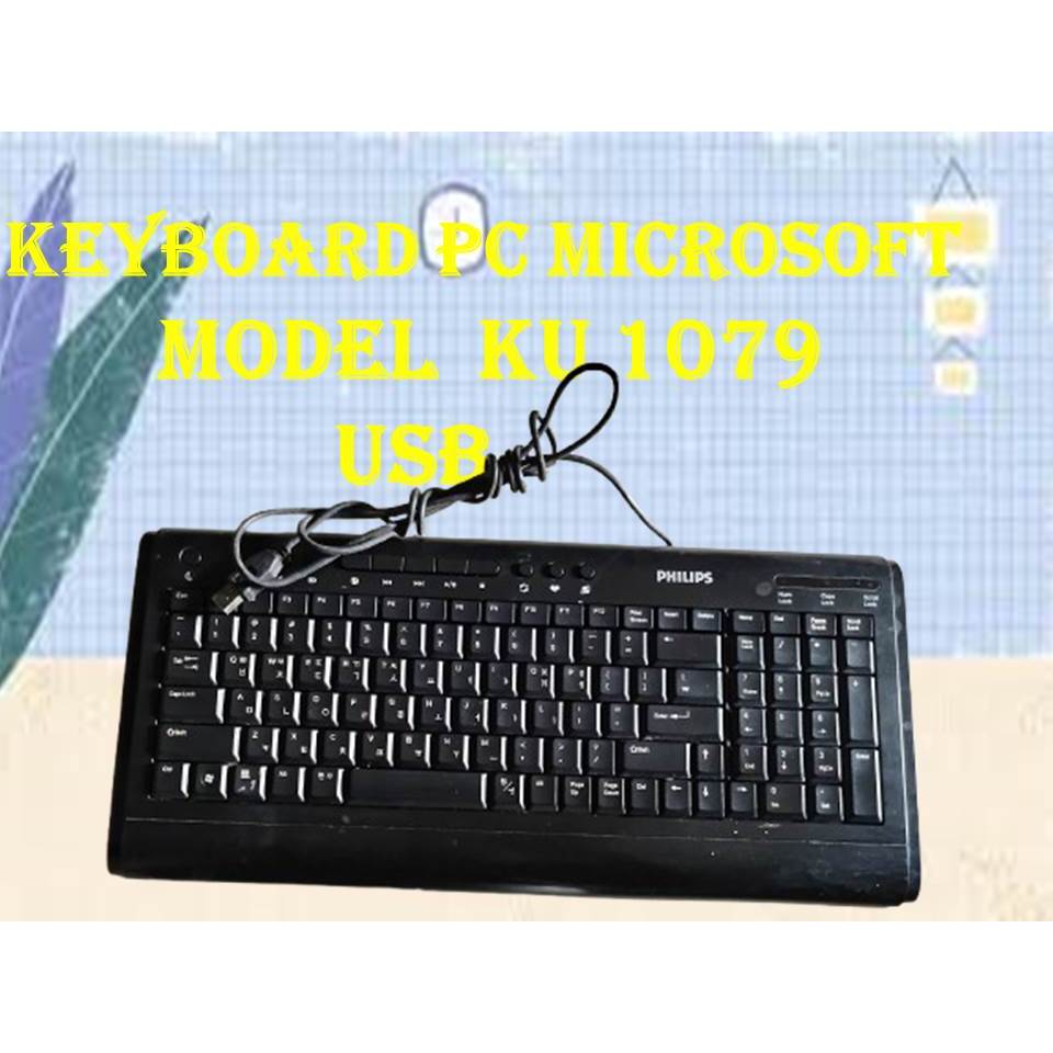 Jual KEYBOARD PC PHILIPS MODEL SPK 3700BC | Shopee Indonesia