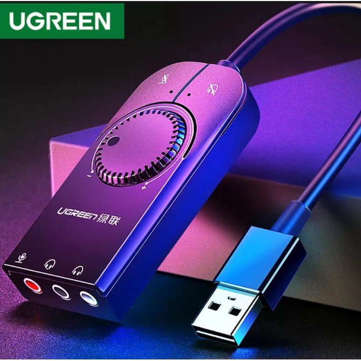 Jual Ugreen Soundcard Eksternal Volume Ugreen Sound card External ack ...